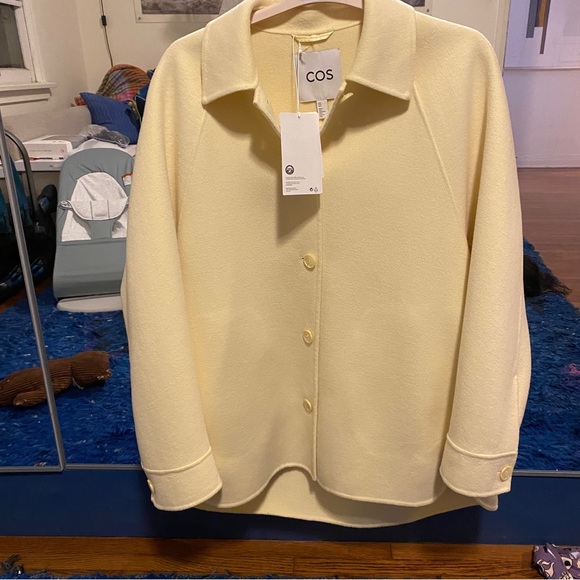 COS | Jackets & Coats | Nwt Cos Double Faced Wool Jacket | Poshmark